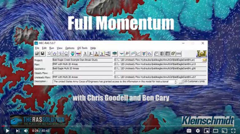 New HEC-RAS 2D Modeling User’s Manual - Kleinschmidt