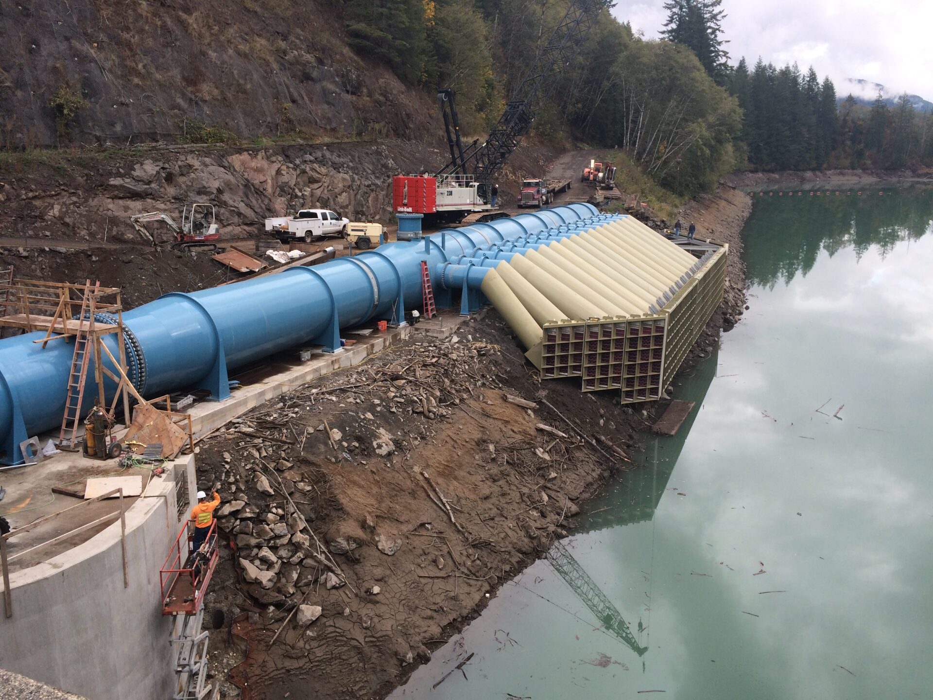 Cowlitz Falls North Shore Collector - Kleinschmidt